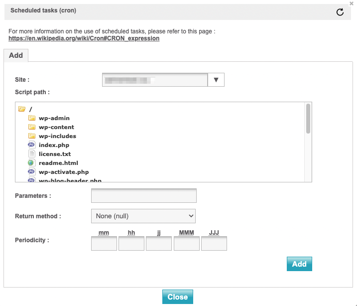 Manage my scheduled tasks - Netim support Manage my scheduled tasks - Netim support