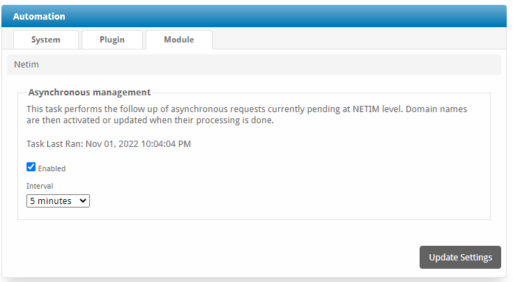 Setup Automation In Blesta Netim Support